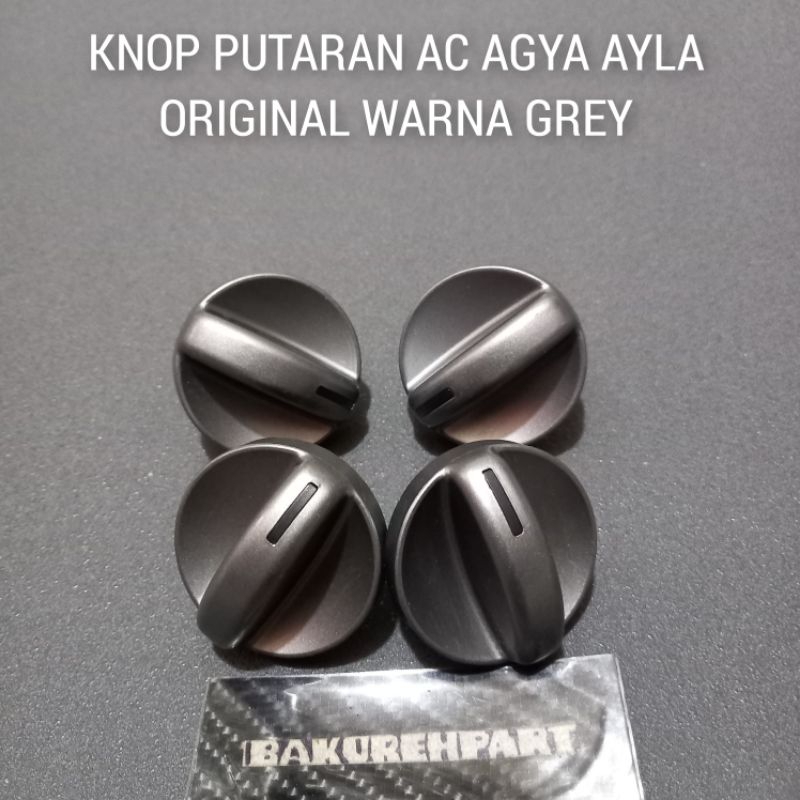 Jual Knop Putaran AC Agya Ayla Original Warna Grey harga satuan ...