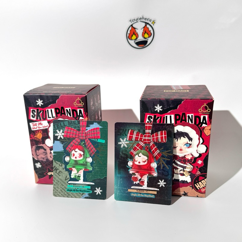 Jual Popmart Skullpanda Christmas - Jingle All the Way RED (secret ...