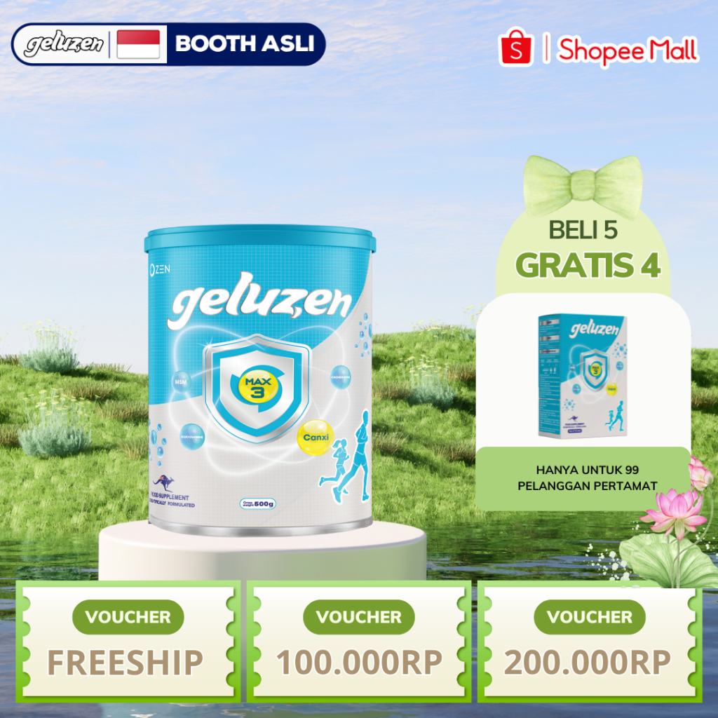 Jual [ BELI 5 GRATIS 4] GELUZEN SUSU TULANG DAN SENDI IMPORT I 500G ...