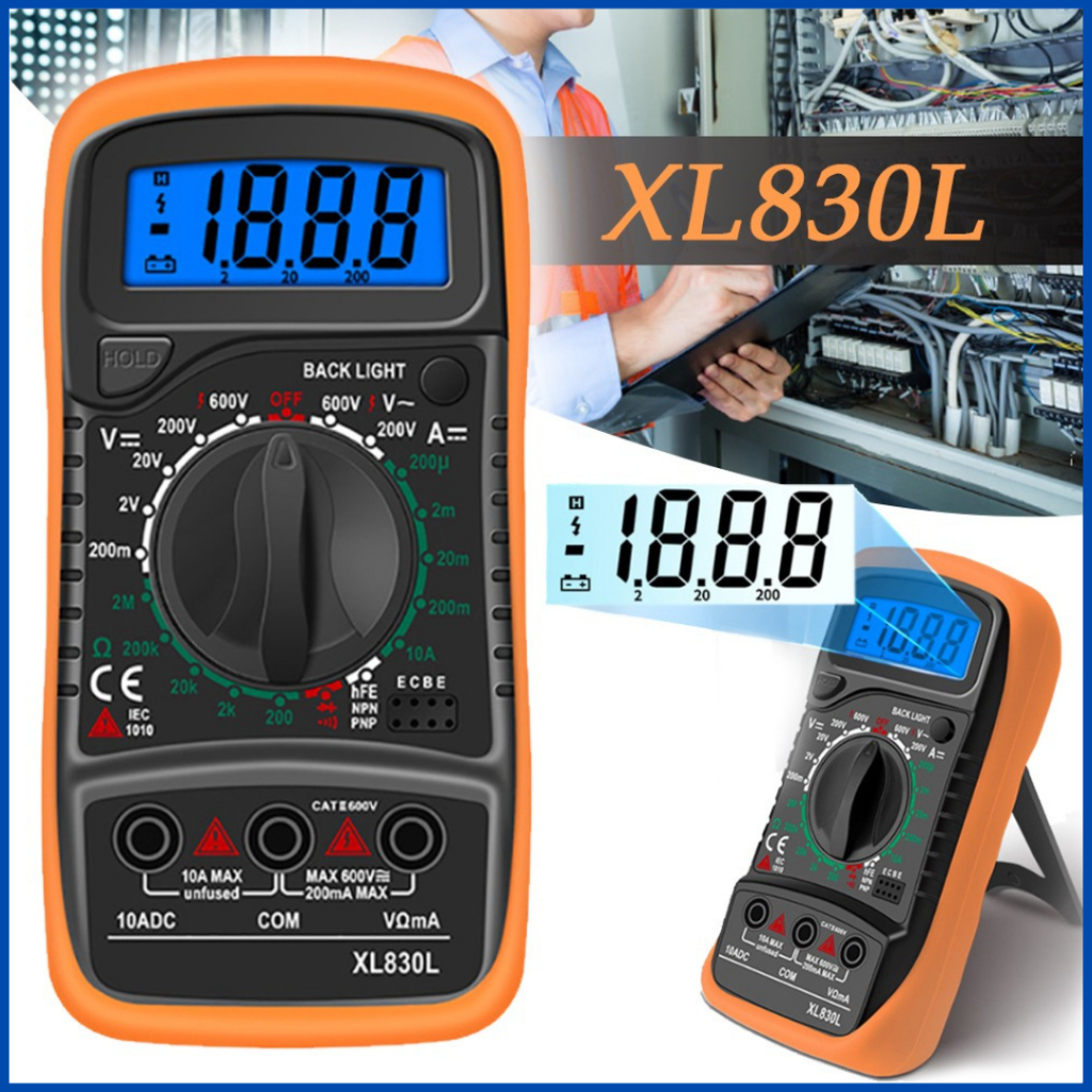 Jual COD Multimeter Digital cek kabel putus Avometer Multitester ...