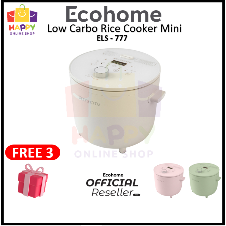 Jual Ecohome Low Carbo Rice Cooker ELS 777 Low Sugar Ricecooker ...