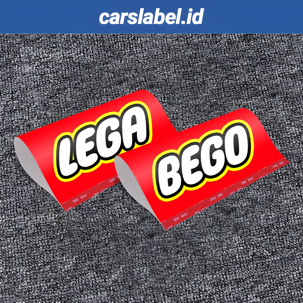 Jual BEGO - Label Tag Mobil - Variasi Penutup Pintu Bagasi - Hiasan ...