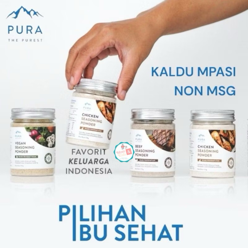 Jual PURA Seasoning Powder 100 gr | Kaldu Bubuk Penyedap Masakan ...