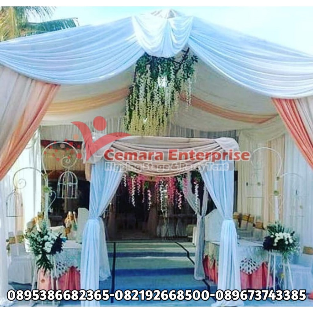 Jual TENDA PESTA UKURAN 6M X 8M PAKET LENGKAP | Shopee Indonesia