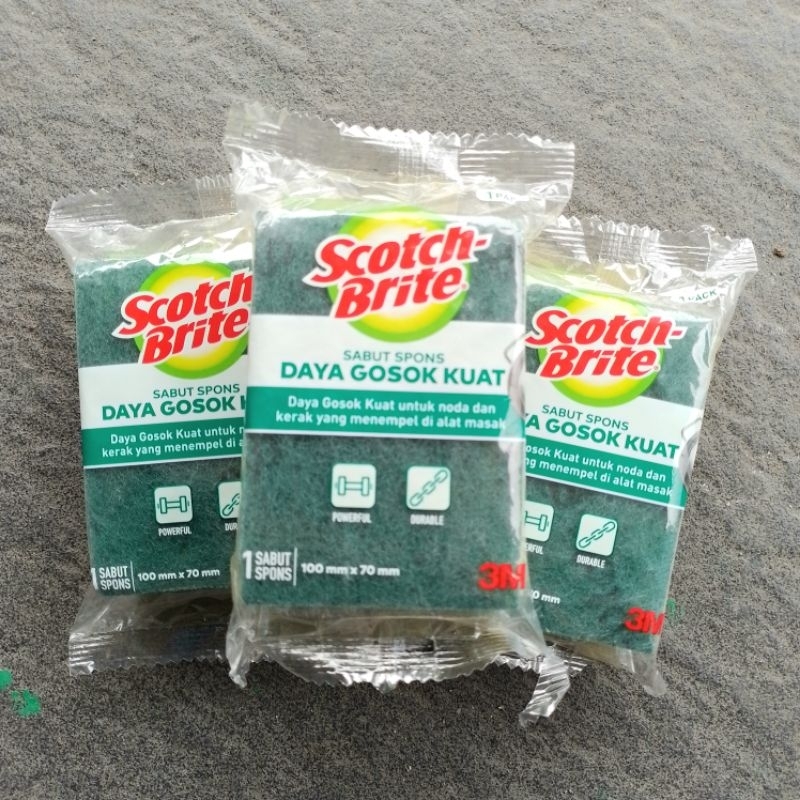 Jual Busa Cuci Piring Scotch Brite 3M ( Pcs ) [ Original ] | Shopee ...