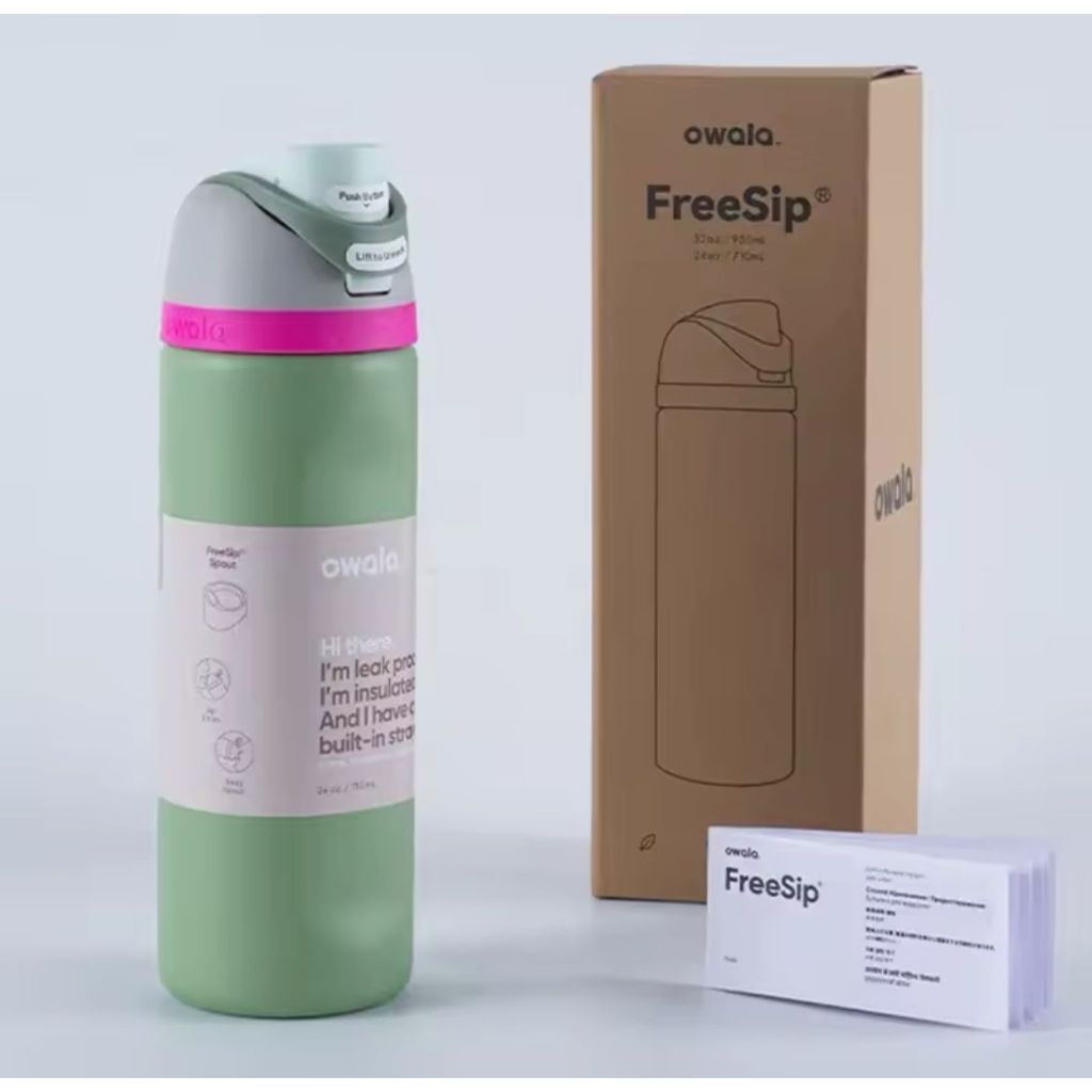 Jual Owala FreeSip Botol Minum 32 OZ NEO SAGE | Shopee Indonesia