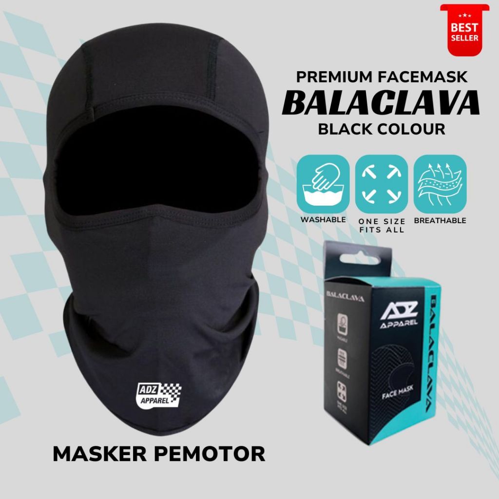 Jual Auto Dazzling Masker Motor Balaclava Buff Ninja Face Mask ...