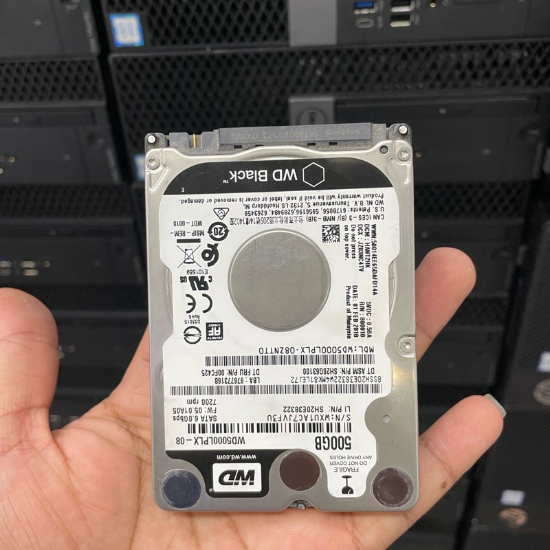 Jual HARDISK LEPTOP 500GB MEREK WD BLACK KESEHATAN 100% | Shopee Indonesia
