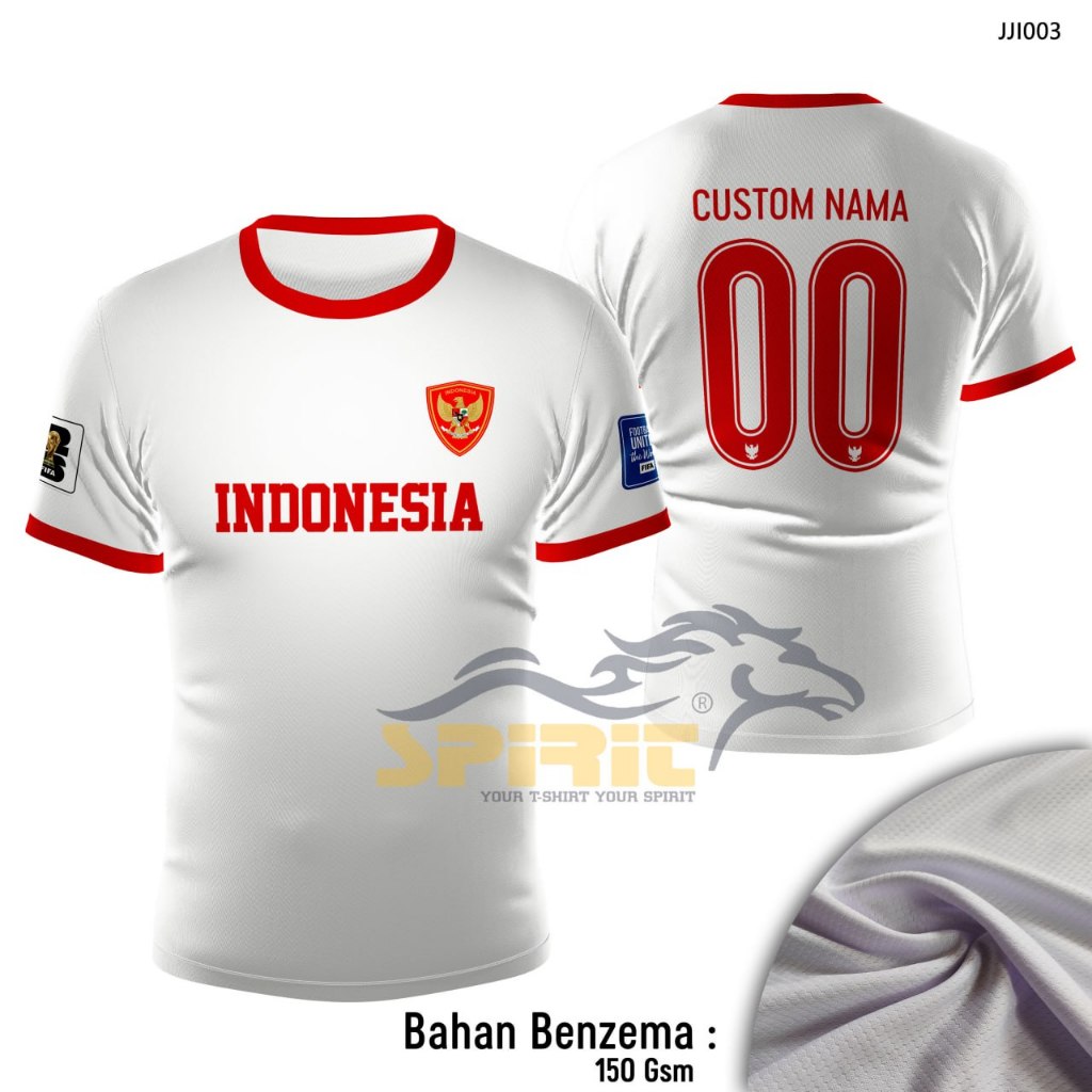 Jual Jersey Timnas Indonesia Kaos Baju Timnas Bola Jersey Suporter ...