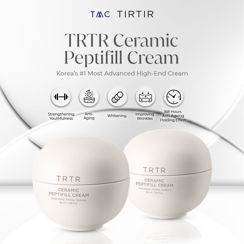 Jual TRTR Ceramic Peptifill Cream | Shopee Indonesia