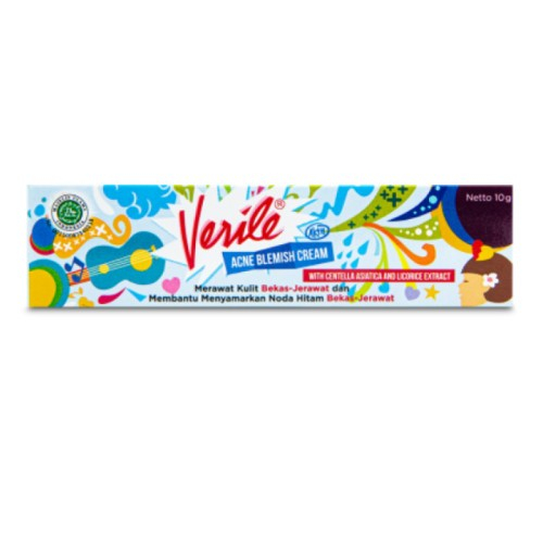 Jual VERILE ACNE BLEMISH CREAM 10 G | Shopee Indonesia