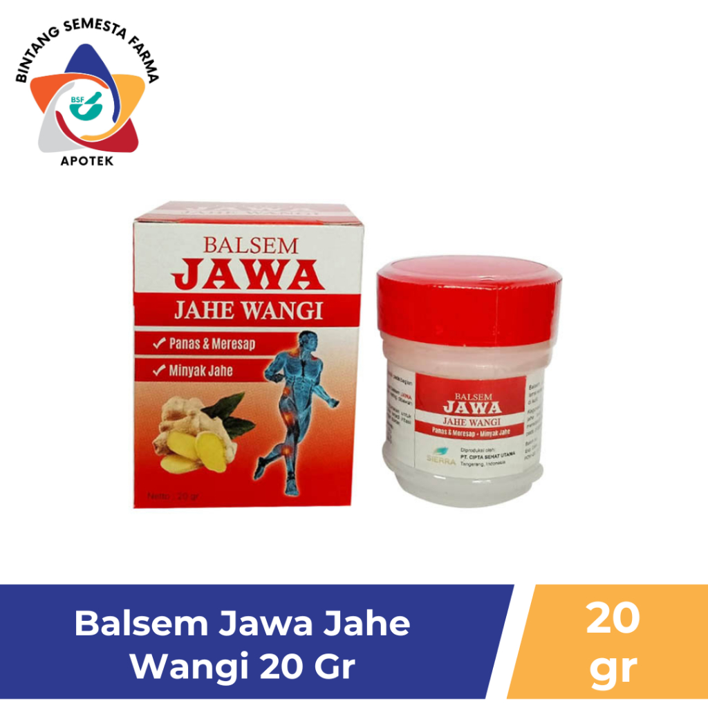 Jual Balsem Jawa Jahe Wangi 20 Gr | Shopee Indonesia