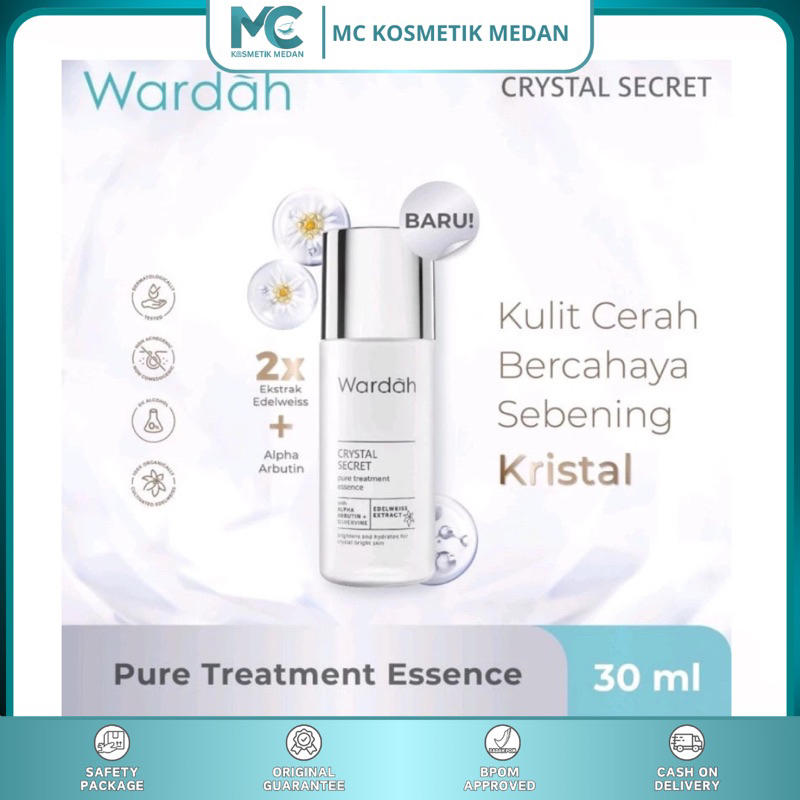 Jual WARDAH-CRYSTAL SECRET PURE TREATMENT ESSENCE 30ML | Shopee Indonesia