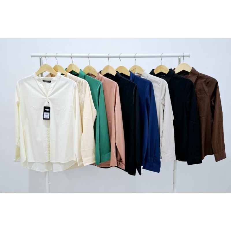Jual EXECUTIVE BAJU KEMEJA WANITA LENGAN PANJANG BLOUSE LONG SLEEVE ...
