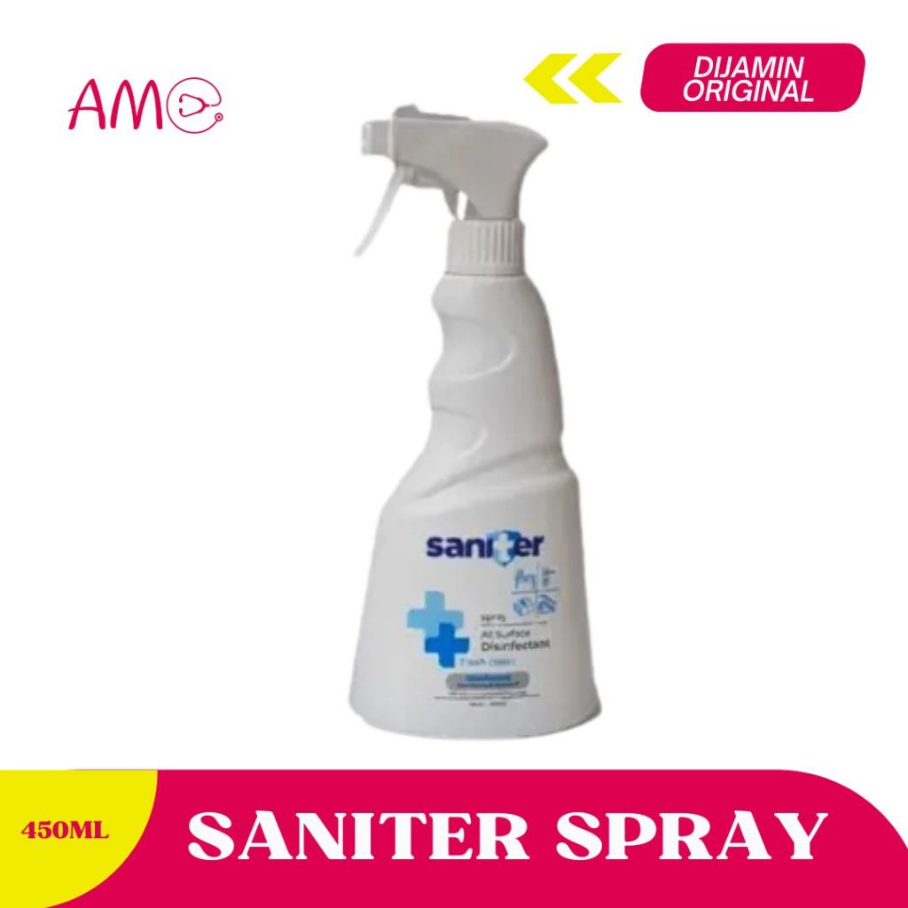 Jual Saniter Spray All Surface Disinfectant 450 ml | Shopee Indonesia