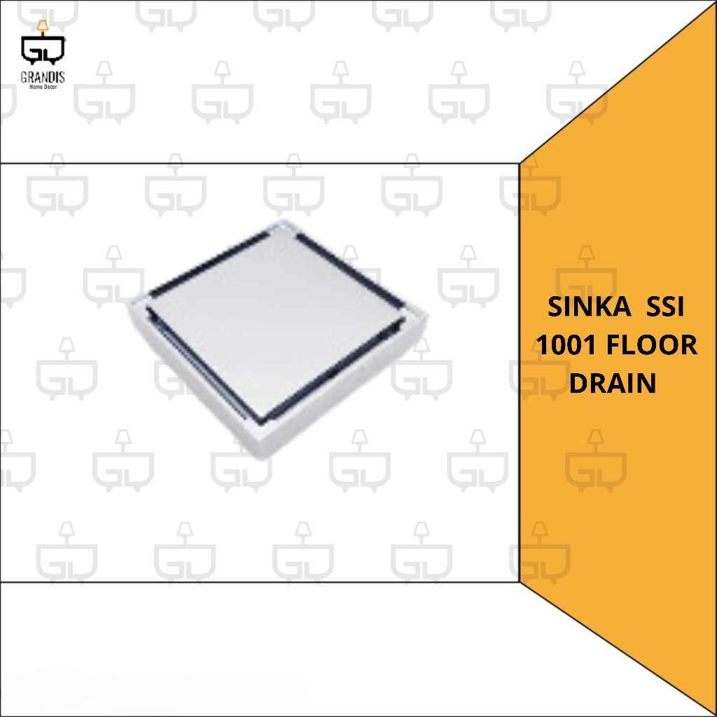 Jual Floor Drain Sinka SSI 1001 Floor Drain Chrome (Glossy) - Saringan ...