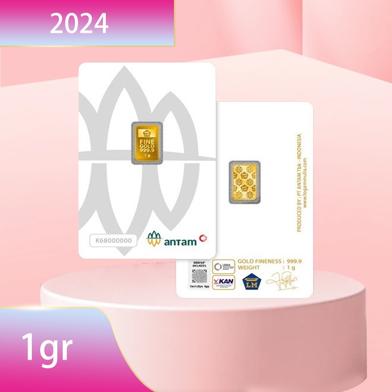 Jual ANTAM Micro Gold LM Antam Emas Logam Mulia LM 1 Gram Premium ...