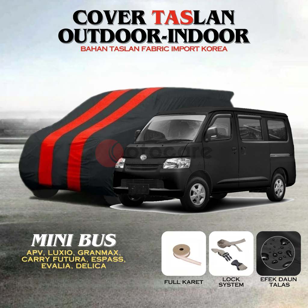 Jual Cover Mobil Taslan APV ARENA LUXIO GRANMAX OUTDOOR dan INDOOR Anti ...