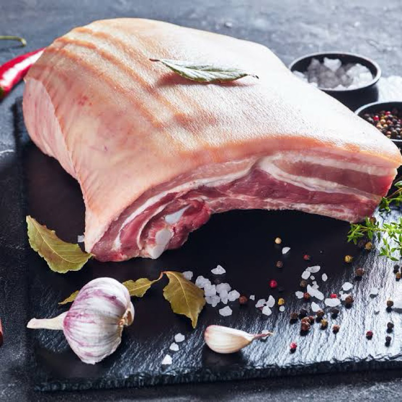 Jual pork belly whole/ samcam utuh lembaran/ samcam siobak/ samsam babi ...