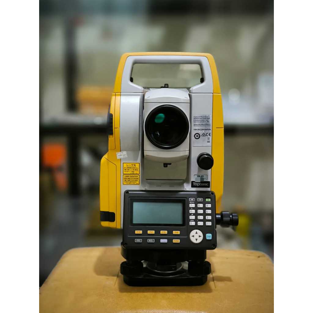 Jual Total Station Topcon ES-65 Laser Bekas Fullset | Shopee Indonesia