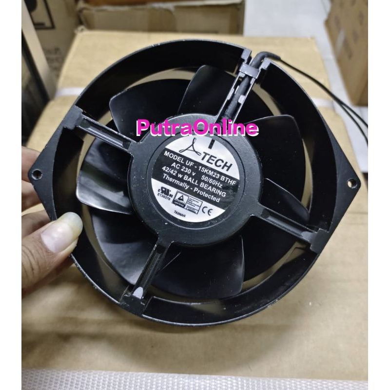 Jual KIPAS PANEL Merek TECH 15CM AC 220V/230V Ball Bearing Produk ...