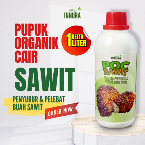 Jual Pupuk Organik Cair Booster Pelebat Buah Sawit Cepat Berbuah Agar Lebat Untuk Perangsang ...