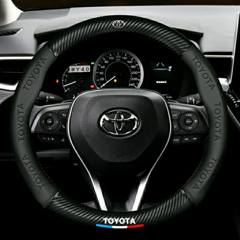 Jual Sarung Stir Mobil Toyota Innova Cover Setir Embossed 3d Toyota ...