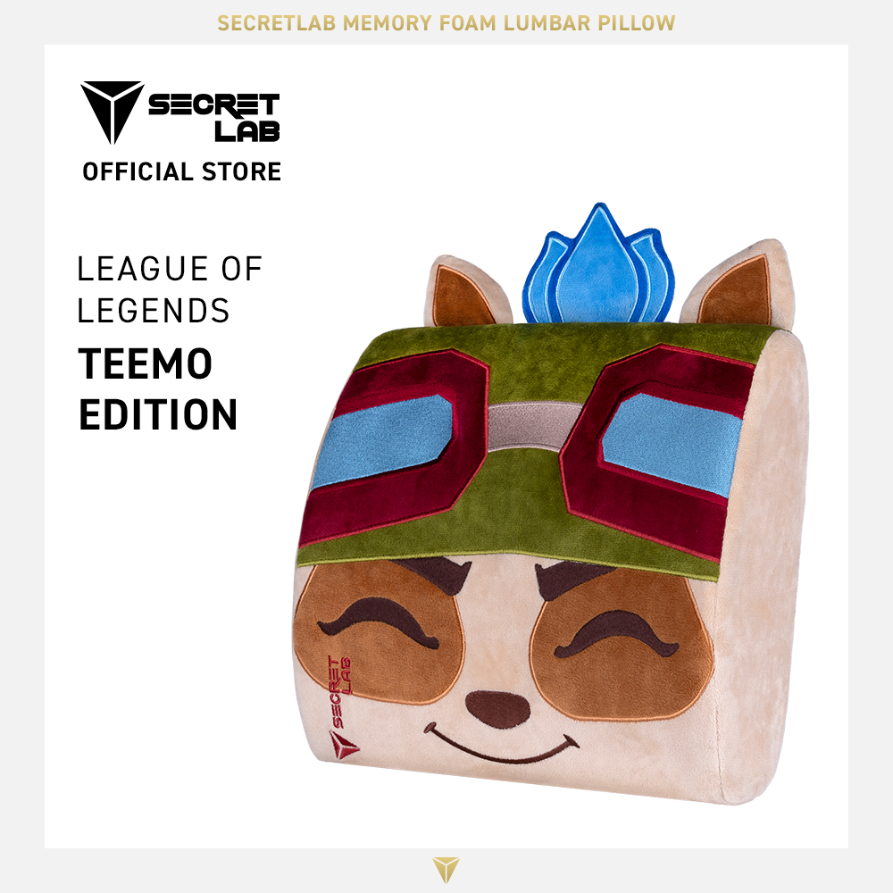 Jual Secretlab Memory Foam Lumbar Pillow — League of Legends Teemo ...