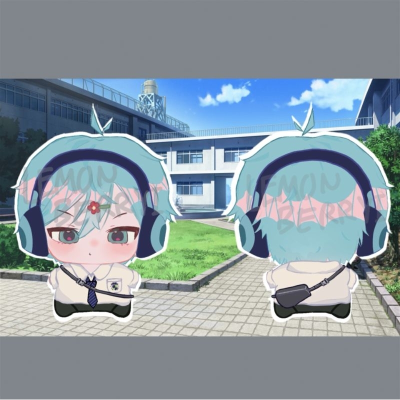 Jual IVANTILL HYULUKA MIZISUA ALNST KEYCHAIN GANTUNGAN KUNCI AKRLIK ...