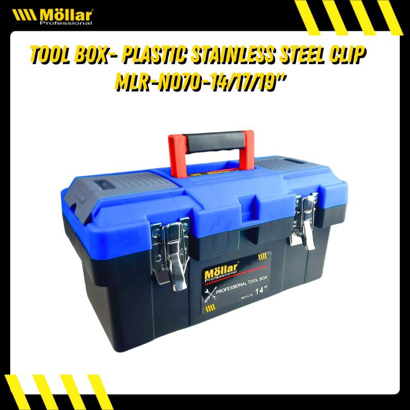 Jual Mollar Toolbox Plastik 14" - mollar kotak perkakas 14 inch - tool ...