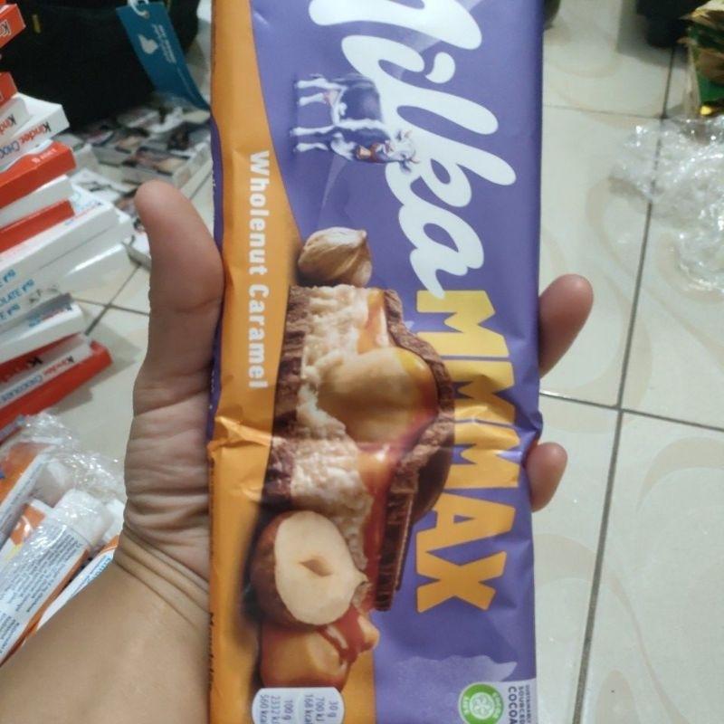 Jual Coklat Milka Mmax dengan wholenut caramel | Shopee Indonesia