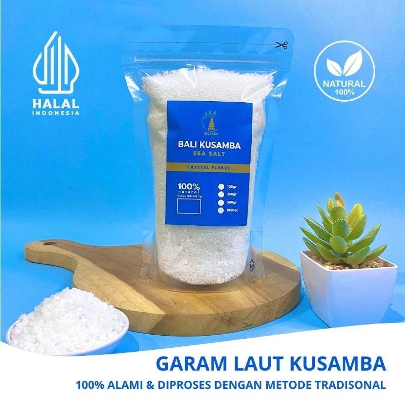Jual Garam Kusamba Premium | Kusamba Natural Sea Salt 1000g | Shopee ...