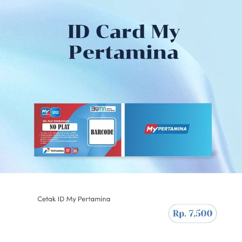 Jual Kartu My Pertamina Bahan PVC | Shopee Indonesia