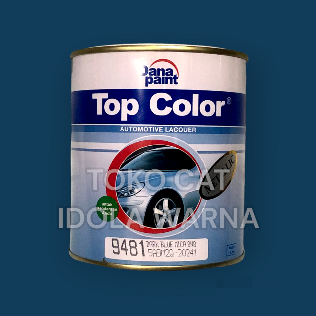 Jual CAT DUCO NC TOP COLOR METALLIC - Dark Blue Mica 8N8 (9481 ...