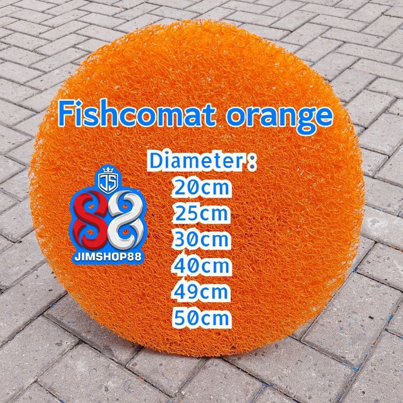 Jual japmat fishcomat orange bulat full diameter 20 || 25 || 30 || 40 ...