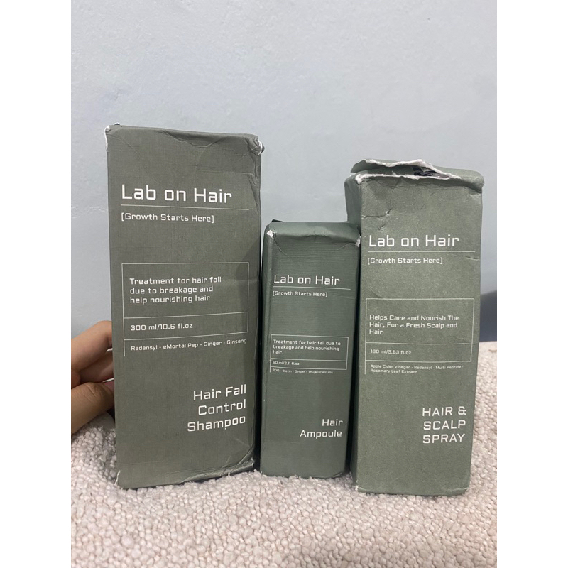 Jual Lab on Hair Shampo/Ampoule/Scalp Spray | Shopee Indonesia