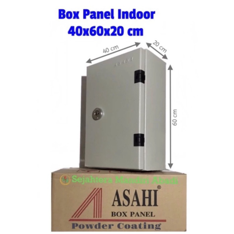 Jual Box Panel Listrik 40x60x20 Indoor Asahi Powder Coating | Shopee ...