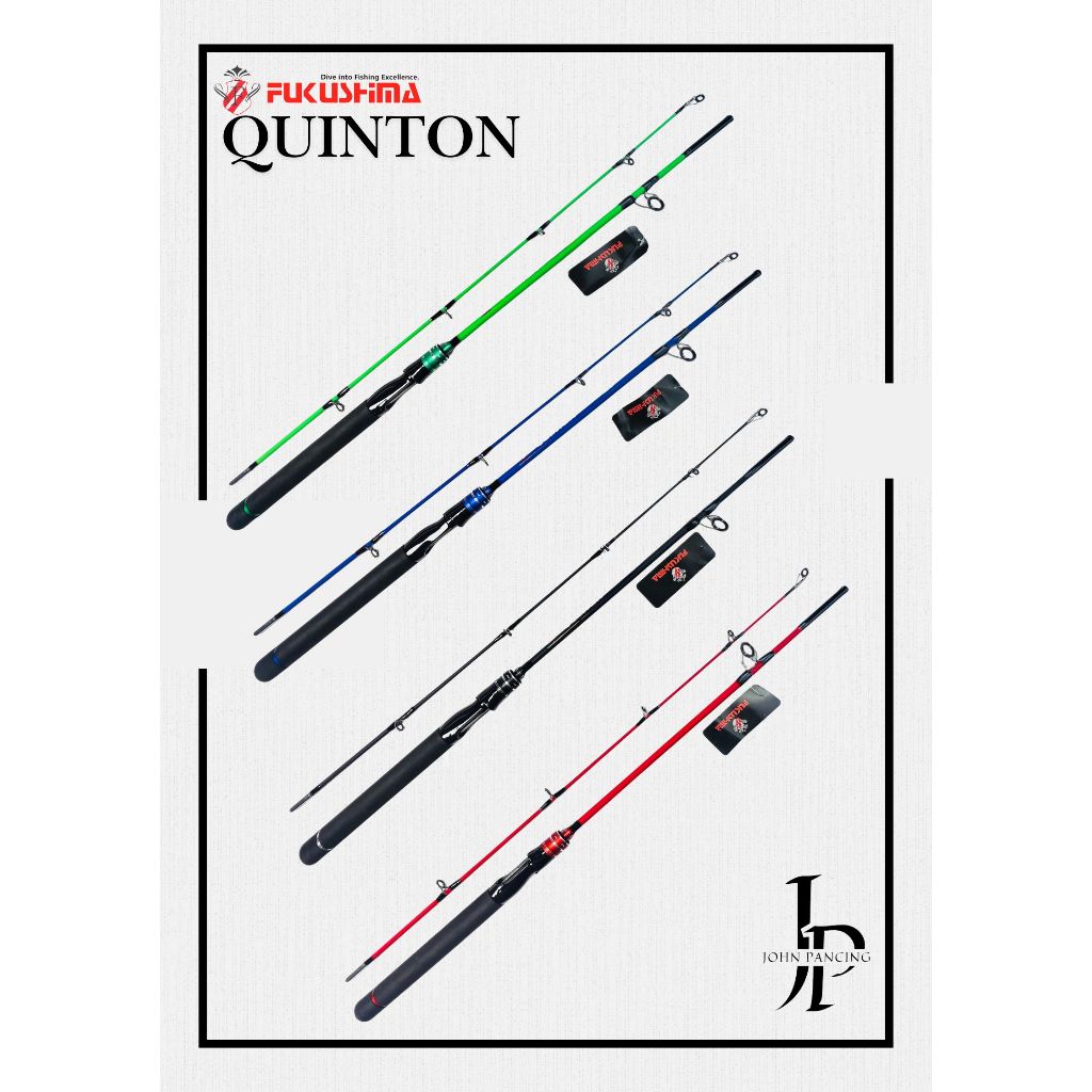 Jual Joran Spinning Fiber Solid Murah 8-17 Lbs 150 165 180 Fukushima ...