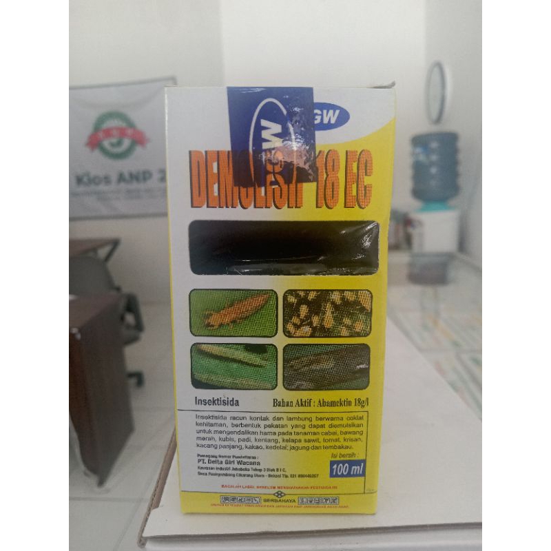 Jual insektisida DEMOLISH 18 EC-100ML bahan aktif Abamectin 18 g/l ...