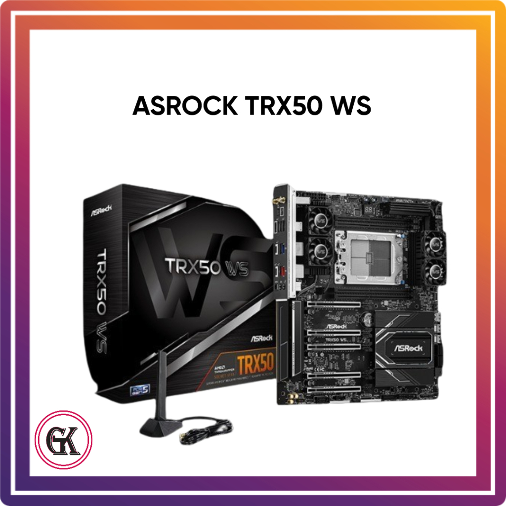 Jual MOTHERBOARD ASROCK TRX50 WS ( sTR5 / TRX50/ DDR5 ) | Shopee Indonesia