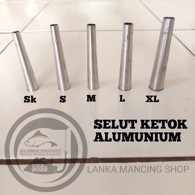 Jual Selut / Selongsong Joran Timbang Bahan Alumunium Tebal | Shopee ...