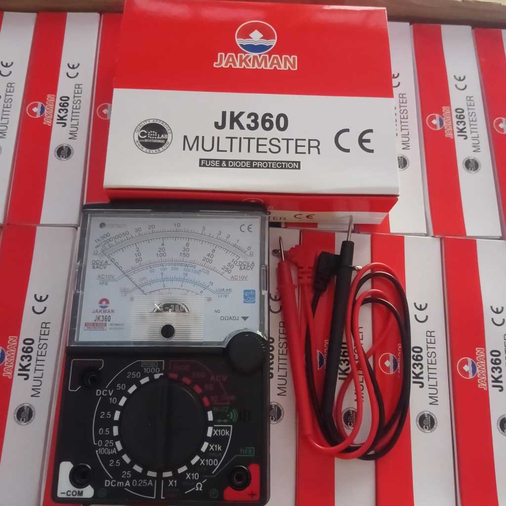 Jual Multimeter Tester Avometer Multitester Multimeter Analog YX - 360 ...