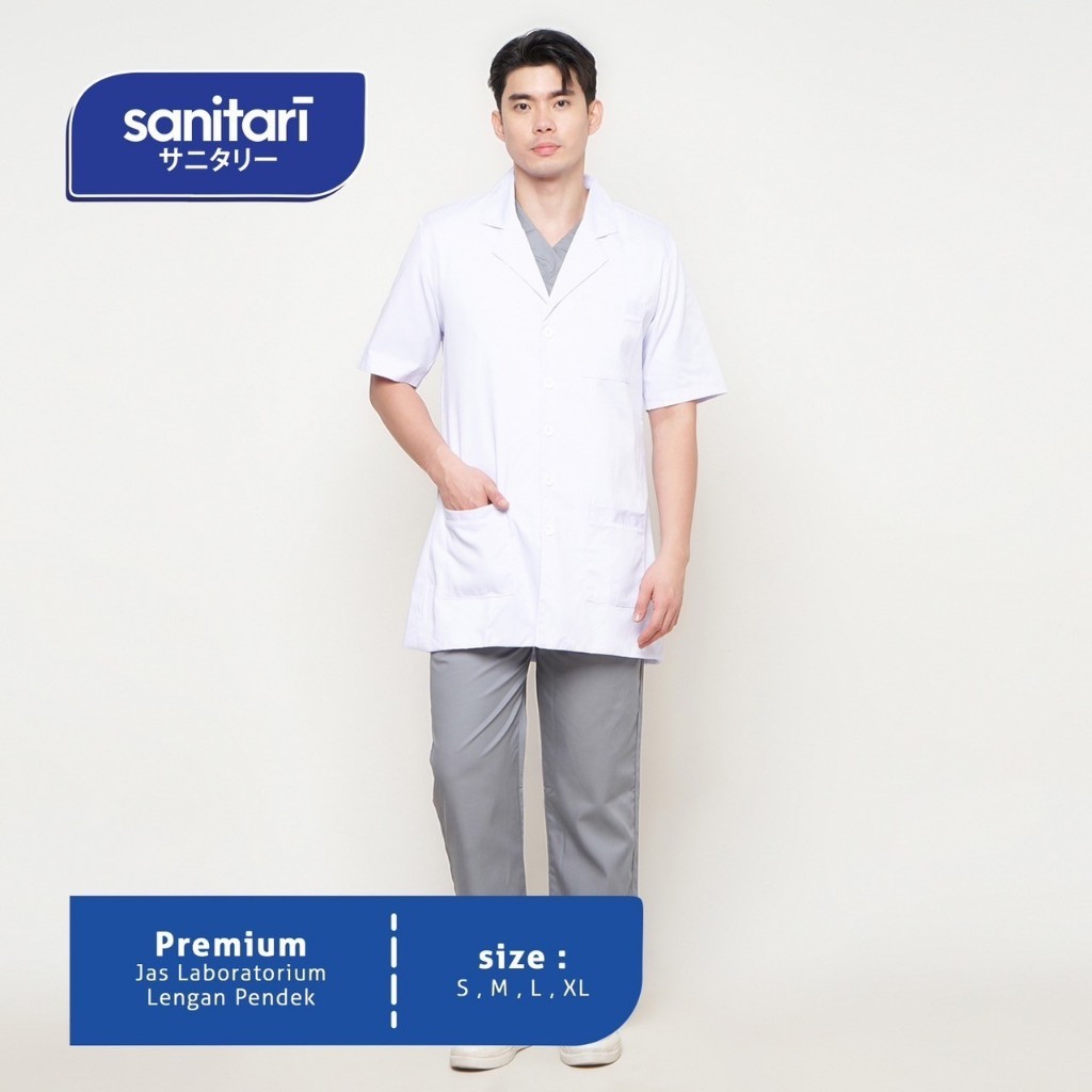Jual Jas Laboratorium Premium Bahan Tebal Jas Lab Baju Laboratorium ...