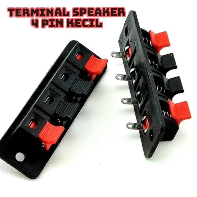 Jual Terminal jepit speaker 4 pin | Shopee Indonesia