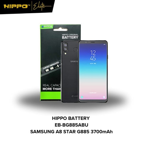 Jual Hippo Baterai SAMSUNG EB-BG885ABU A8 STAR G885 3700mAh Battery ...