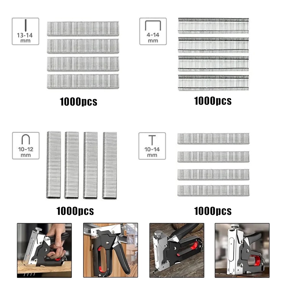 Jual Isi Ulang Refill Staples tipe U Staples Tipe T tipe I | Shopee ...