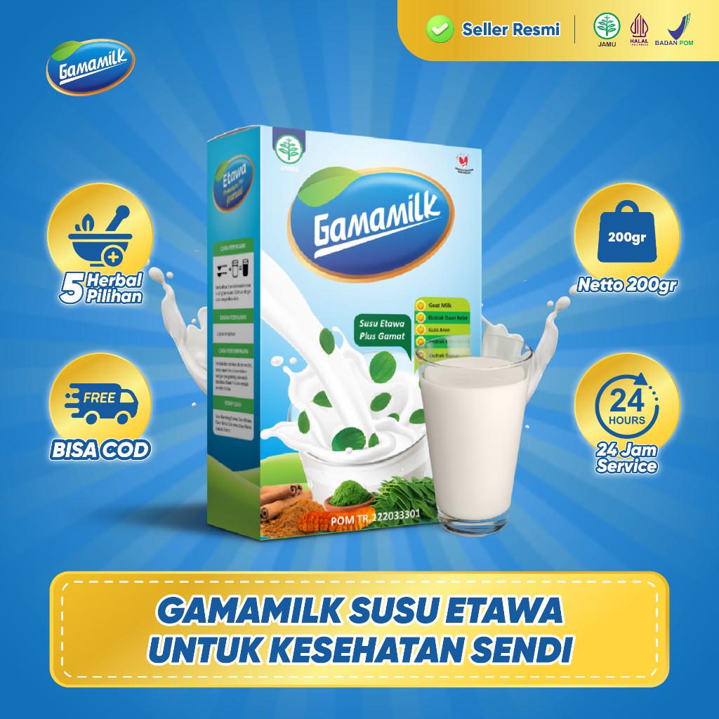 Jual GAMAMILK Susu Etawa - Ekstrak Gamat dan Esktrak Daun Kelor ...