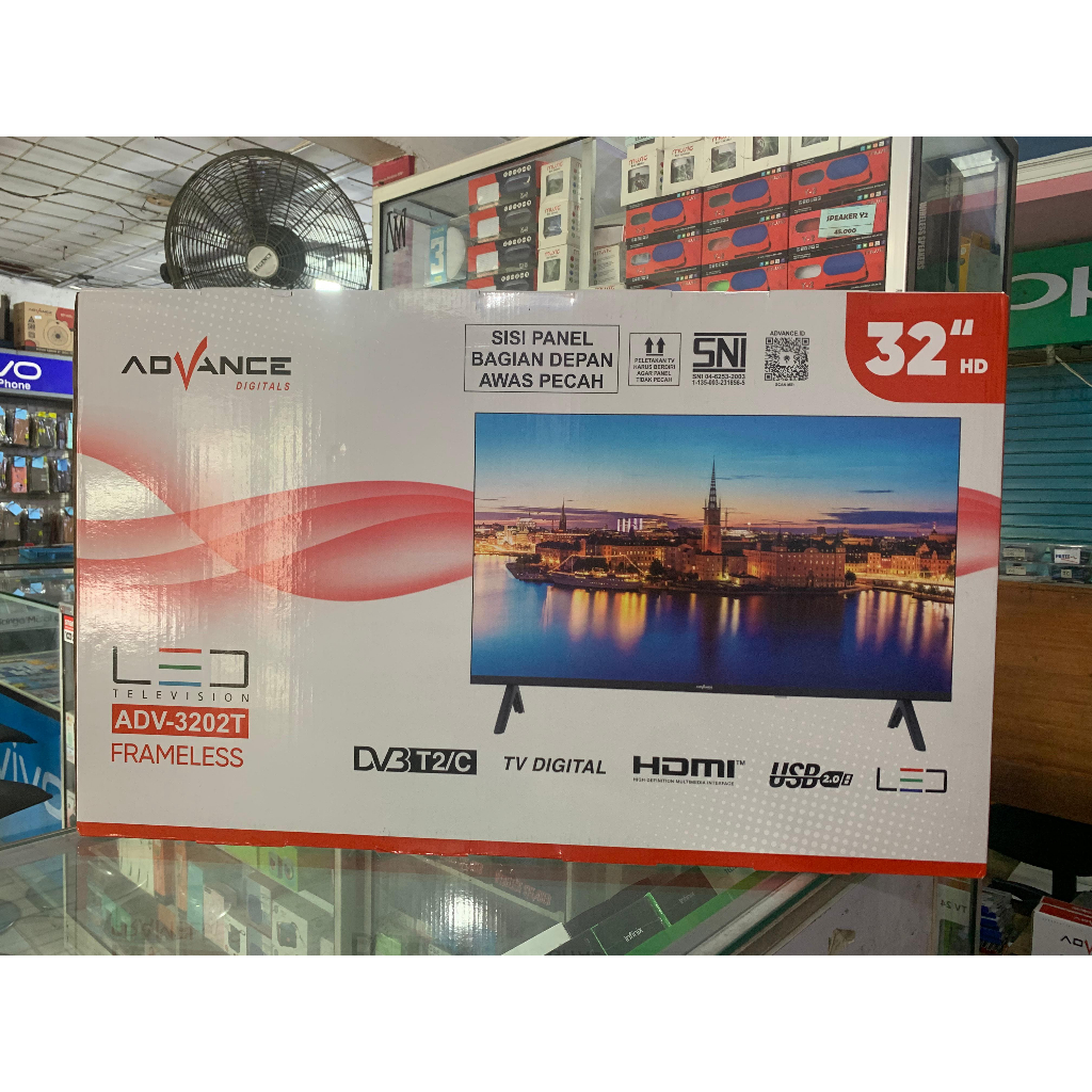 Jual TV LED ADVANCE ADV-3202T 32"HD | Shopee Indonesia