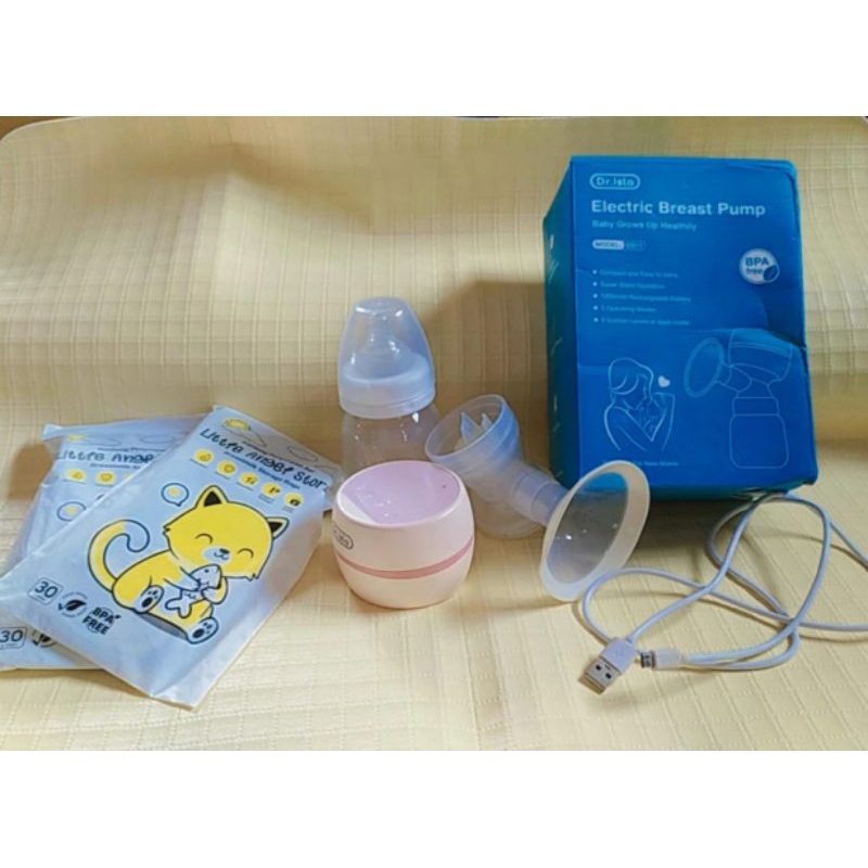 Jual Dr.isla Pompa Asi Elektrik PRELOVED tanpa kabel otomatis portable ...