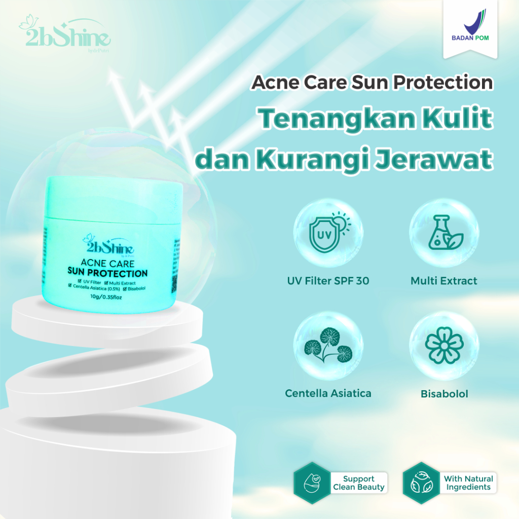 Jual 2BSHINE by dr Putri Acne Care Sun Protection - Moist Hybrid ...